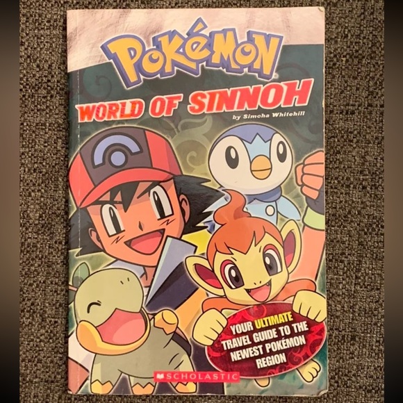 Pokemon | Toys | Pokemon World Of Sinnoh Book | Poshmark